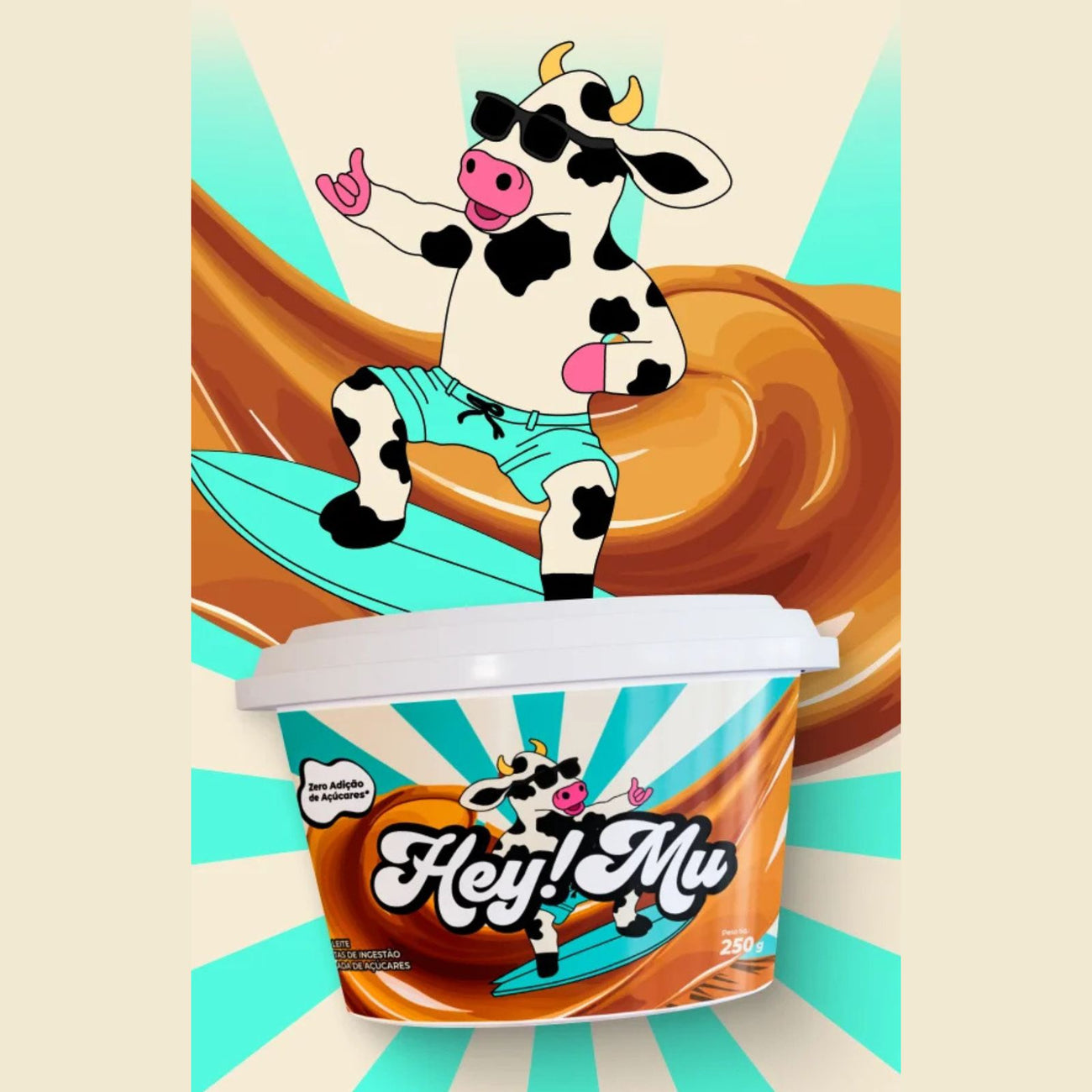 Doce de Leite Hey! Mu Original 250g